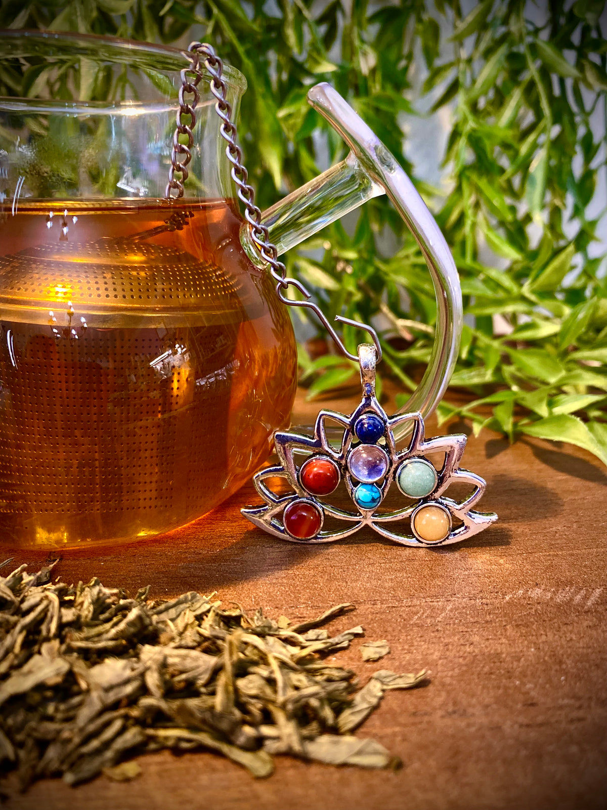 Tea Infuser w/Charm – apothe